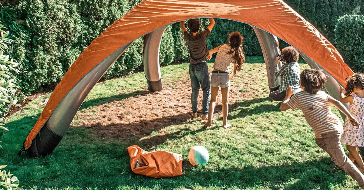 Inflatable Sunshades for Picnics: Easy Setup | SOLI